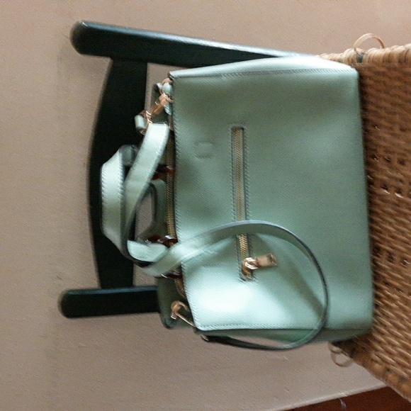 Okpta | Bags | Okpta Handbag Mint Green Euc | Poshmark